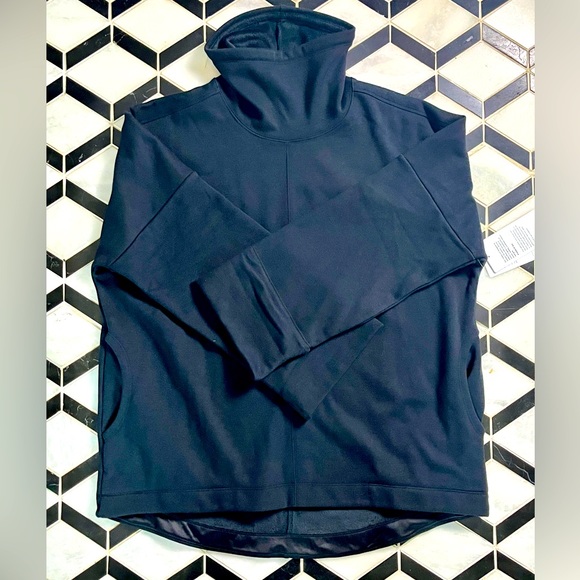 Athleta | Tops | Nwt Athleta Cozy Karma Funnel Neck Sweatshirt | Poshmark